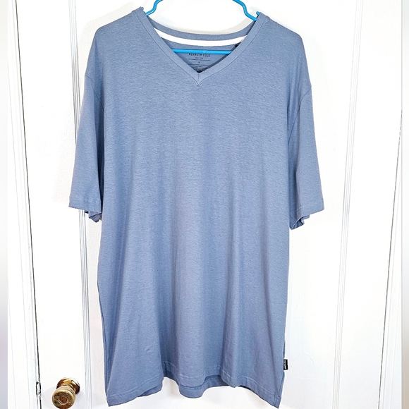Kenneth Cole | Tops | Nwtsoft Blue Tshirt | Poshmark